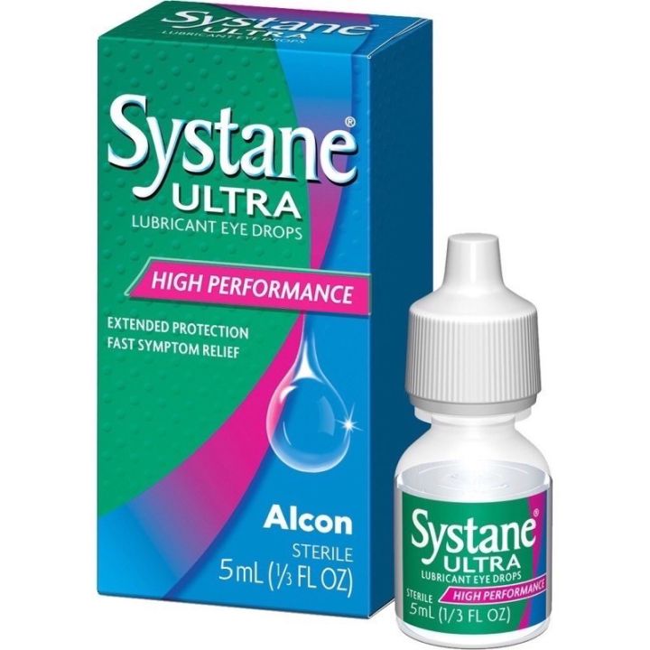 Systane Ultra Artificial tears lubricant Eye drops for DRY EYES 5ml ...