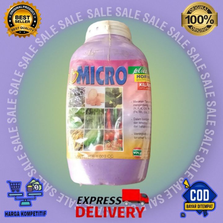 Pupuk Zpt Hormon Bio Mikro Kemasan 1 Liter | Lazada Indonesia