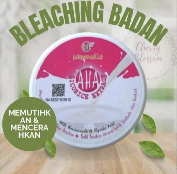 Misonells AHA Licorice Extract // Bleaching AHA | Lazada Indonesia