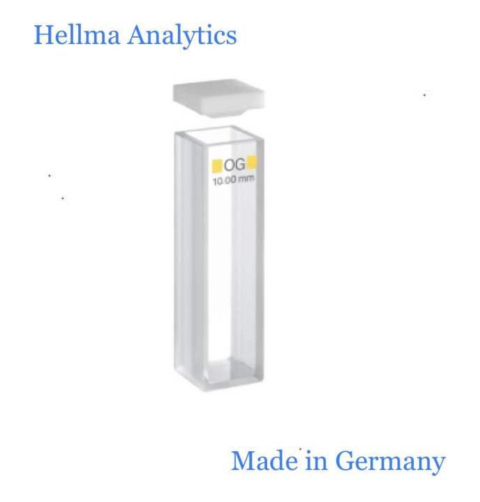 [Chính hãng Hellma] Cuvet thuỷ tinh có nắp Hellma - Đức dùng cho thí ...