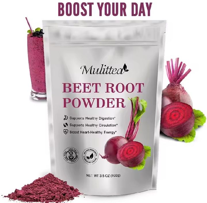 Beet Root Powder Lowers Highblood Pressure Boost Heart Energy Herbal ...