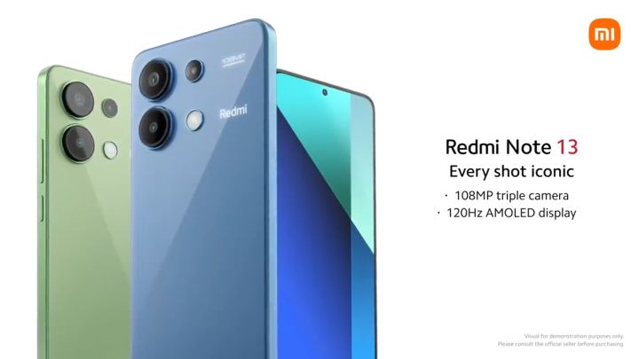 Redmi Note 13 4G | 8+256 | 8+128 108MP Triple Camera | 120Hz AMOLED ...