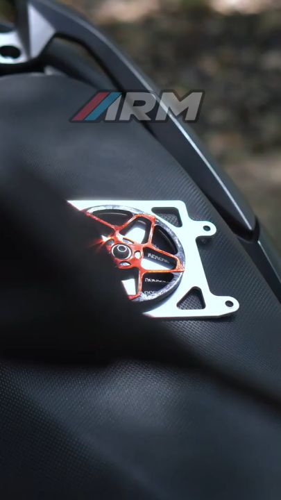 ARM Radiator Cover Windmill Full CNC 2-Color Spinner Design For Nmax v1 ...