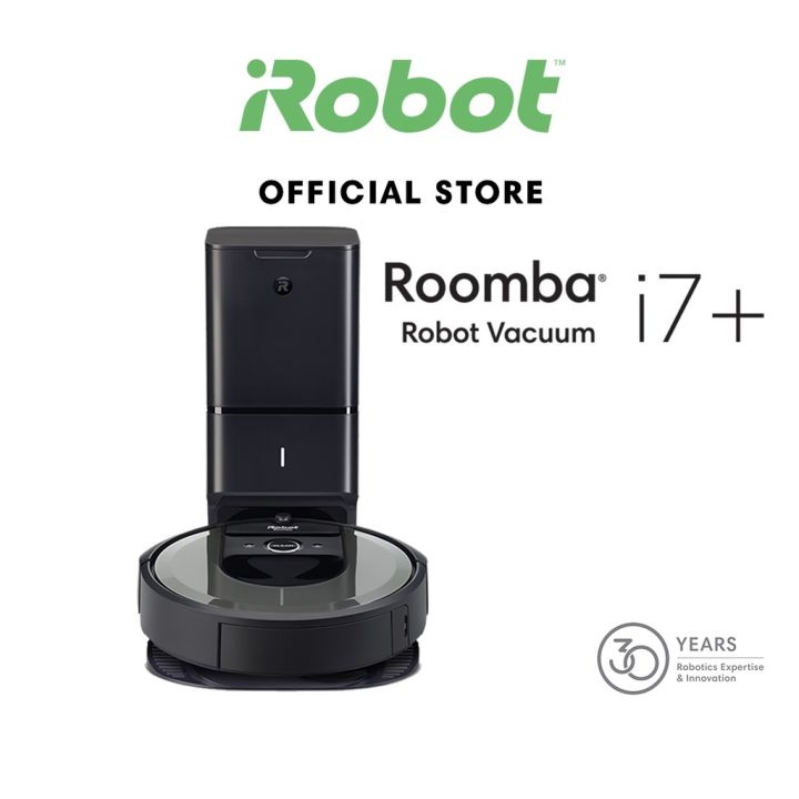 iRobot™ Roomba® i7+ Wi-Fi Connected Robot Vacuum with Automatic Dirt ...
