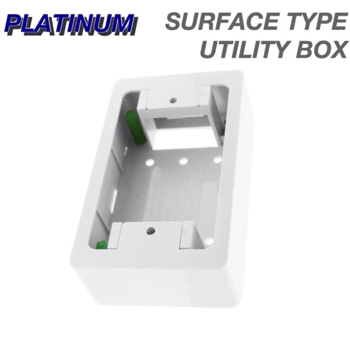 Amco Box Electrical Surface Type Utility Box | For convenience outlets ...