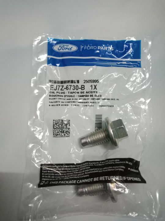 สกรูน็อตถ่ายน้ำมันเครื่องFORD Next-Gen Ranger 2.0, Next-Gen Everest 2.0 ...