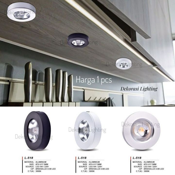 L518 lampu led cob tempel plafon outbow minimalis dekor | Lazada Indonesia