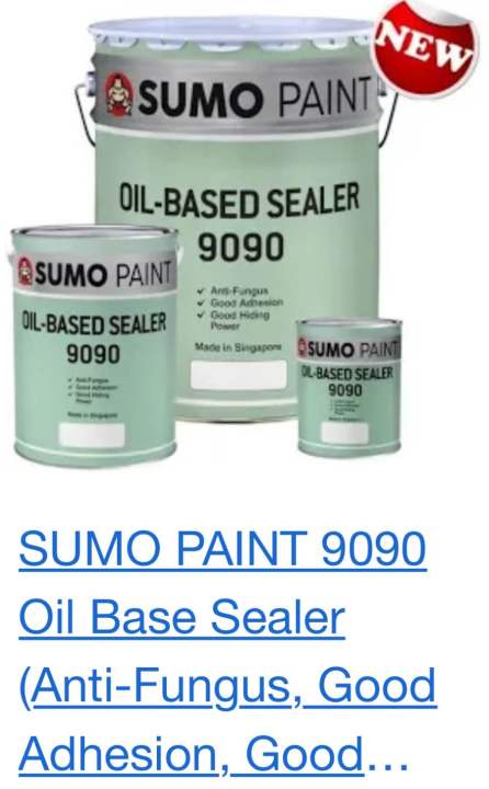 Oil based sealer SUMO BRAND by Nippon paint | Lazada Singapore