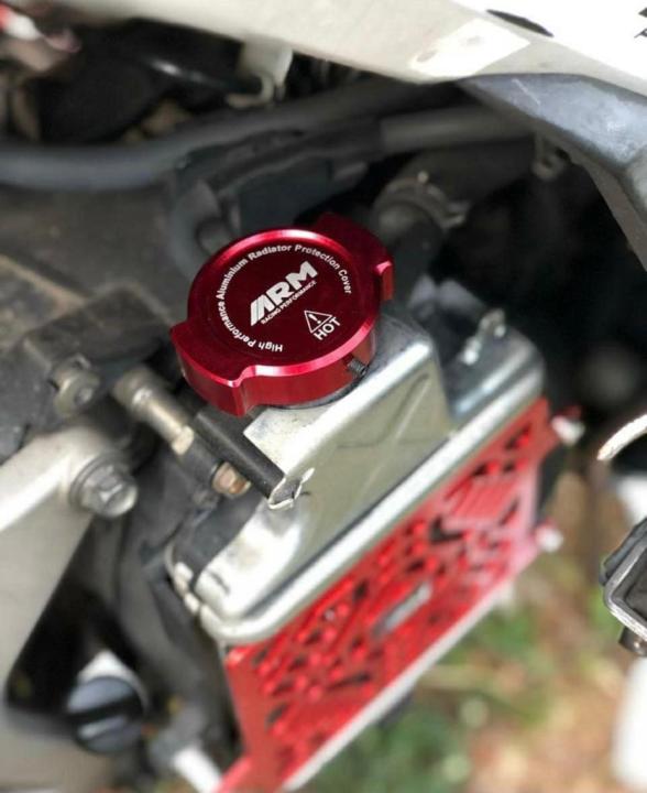RADIATOR CAP TUTUP RADIATOR FULL CNC NMAX AEROX PCX CBR | Lazada Indonesia