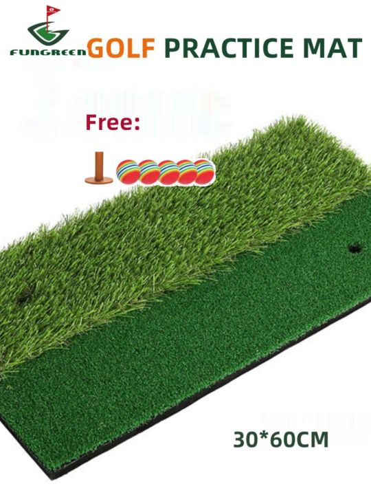 Golf Pad Indoor Outdoor Golf Swing Simulator Portable Eva Sole Practice ...