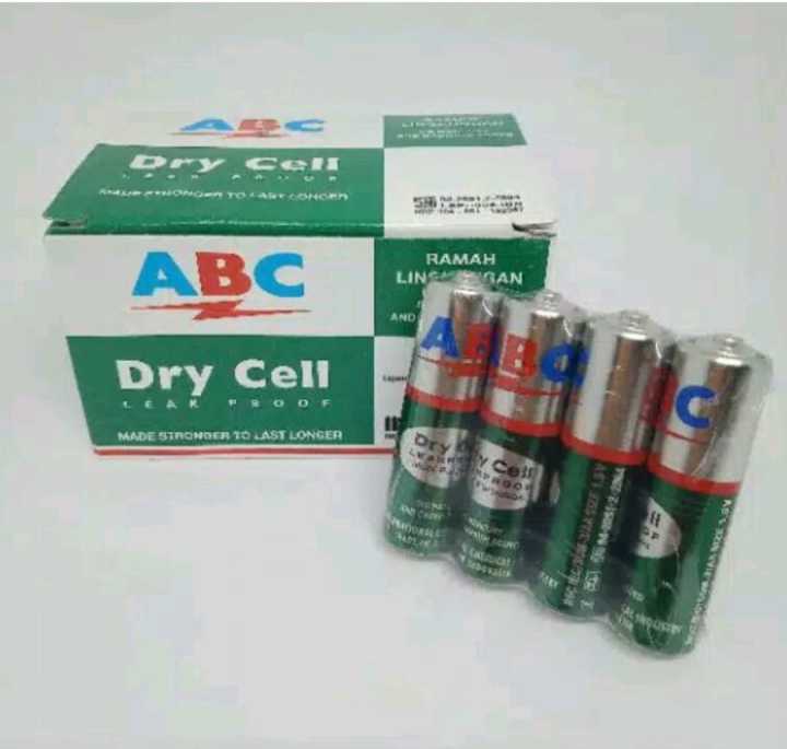 Batu Baterai ABC Isi 4 pcs | Lazada Indonesia