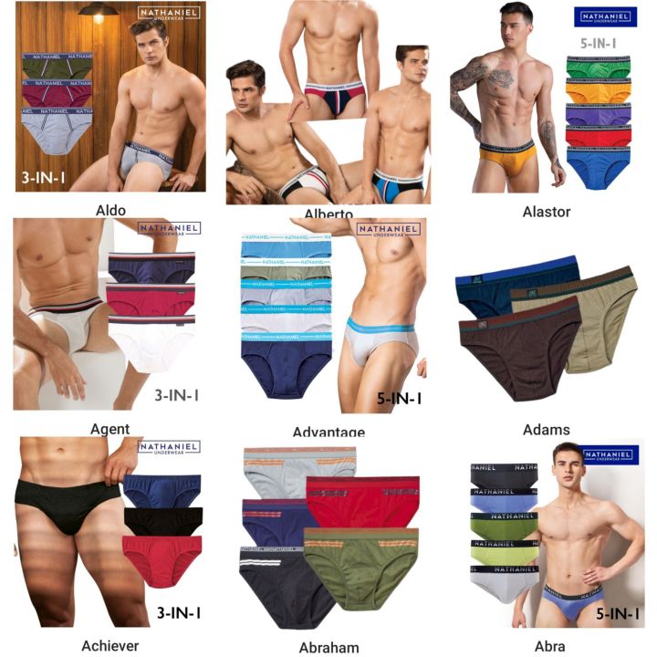 Natasha Mens Brief v.1 3in1/5in1/7in1 Pack | Lazada PH
