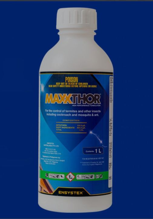 Ensystex Maxxthor Insecticide Bifenthrin Pesticide Odorless Termiticide ...