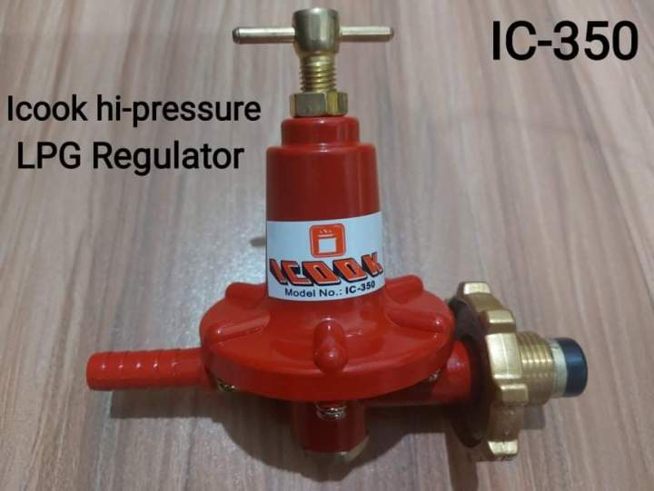 IC-350 ICOOK HI- PRESSURE LPG REGULATOR | Lazada PH
