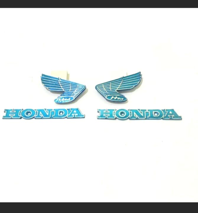 Emblem Tangki Honda Cb Biru Emblem Tangki Cb Biru | Lazada Indonesia