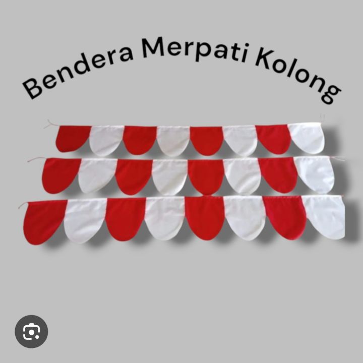 bendera kolong merah putih bendera kalang merpati bendera panjang merah ...