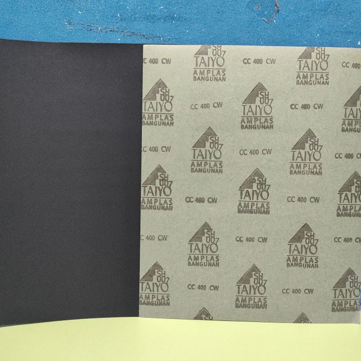 Amplas Lembaran Taiyo Grit Ukuran 400 Grit 400 Amplas Halus dan Kasar ...