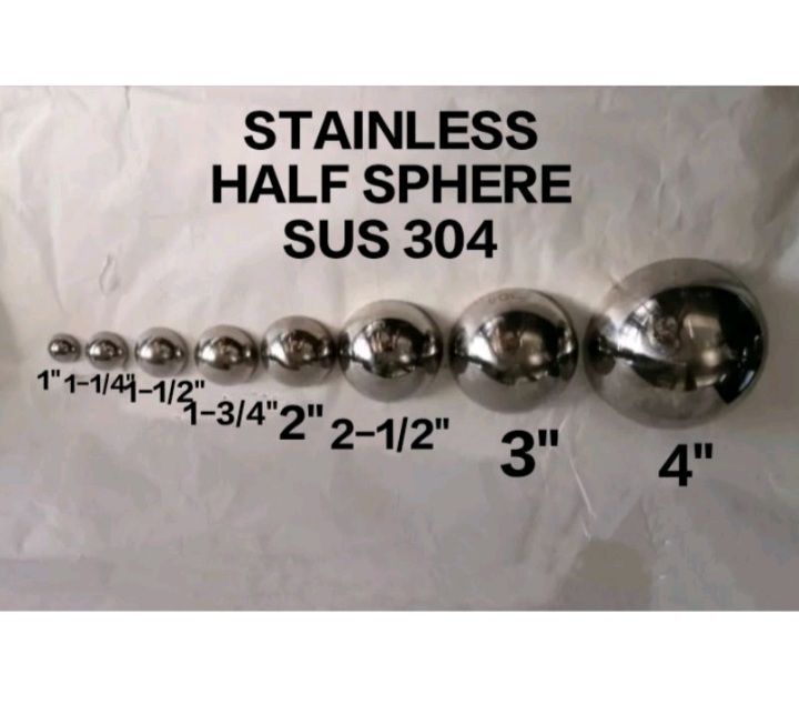 Stainless Halfsphere/End Cap SUS304 | Lazada PH