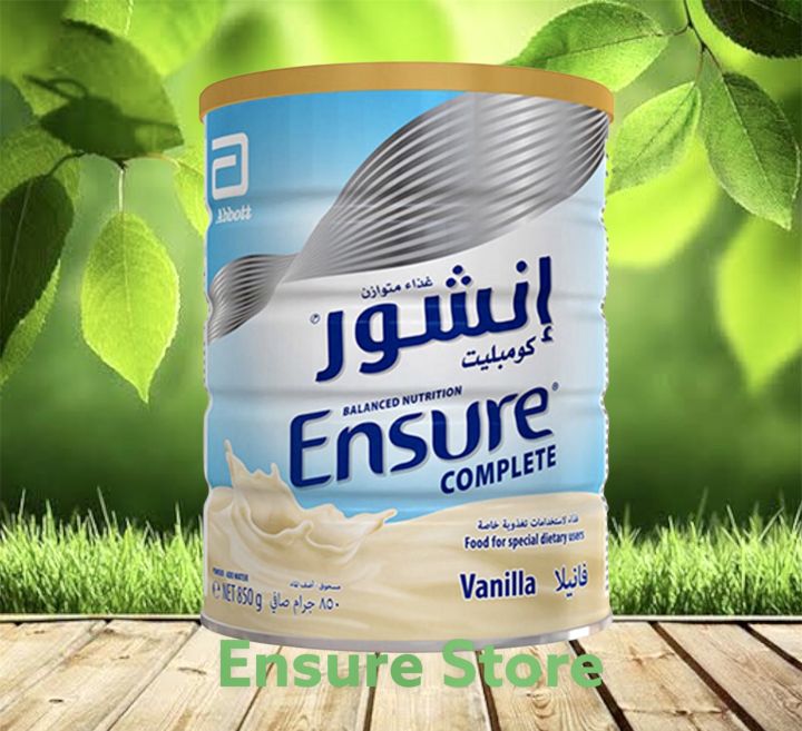 ENSURE COMPLETE VANILLA FLAVOR 850g or 400g | NEW PACKAGING| EXPIRATION ...