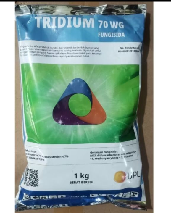 Fungisida TRIDIUM 1 KG. pengendali Patek, antraknosa. | Lazada Indonesia