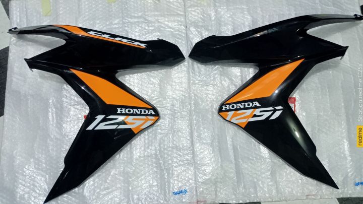 Original Cover Set Front Honda Click 125 V2GC (GLOSSY ORANGE) | Lazada PH