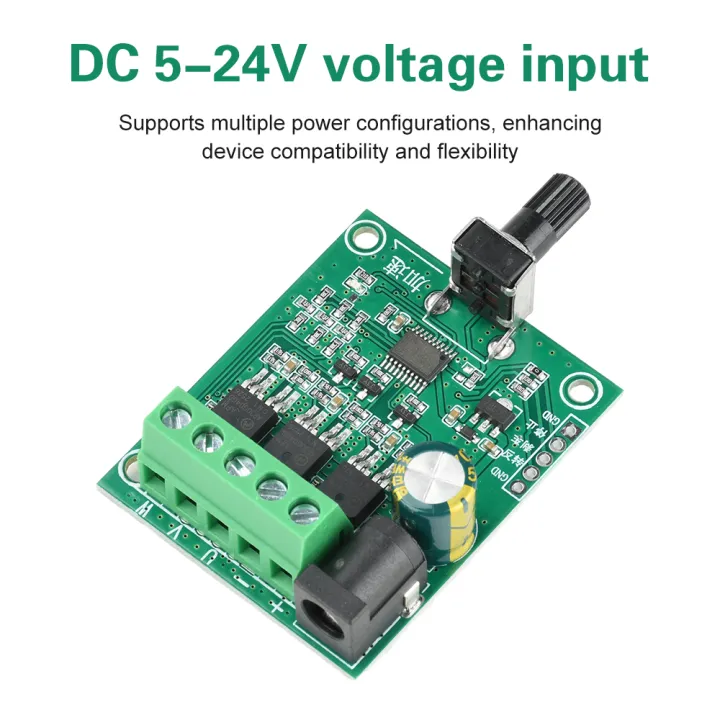 DC 5-24V Speed Controller Brushless Driver Module, 3 Phase Fan Motor ...
