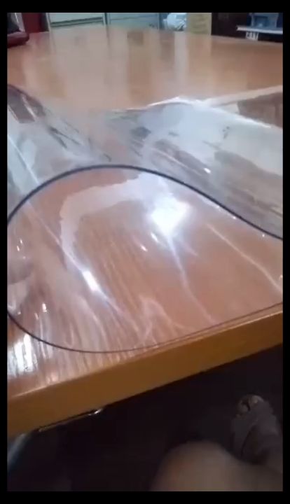 1.500mm Thick PVC Soft Crystal Clear Plastic Table Cover Vinyl ...