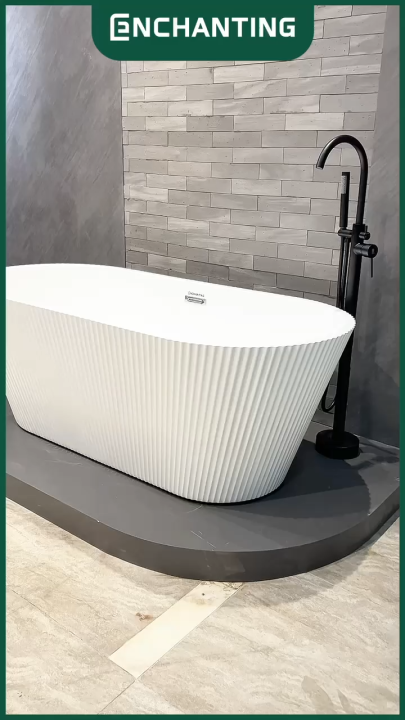 ENCHANTING Bathtub Free Standing Kamar Mandi BathTub Acrylic E8624 ...
