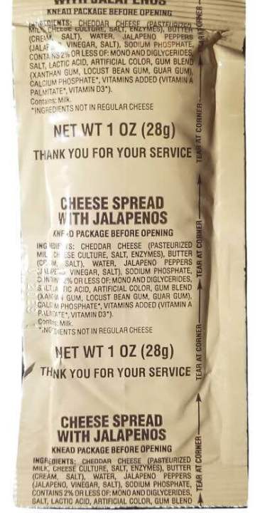 MRE Cheese Spreads with Jalapenos (ชีสเผ็ด) | Lazada.co.th