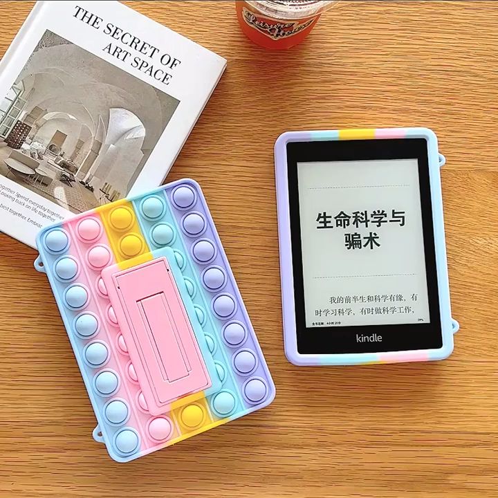 Stress Relief Pop It Fidget Silicone Case for ipad mini 1 2 3 ipad 5 6 ...