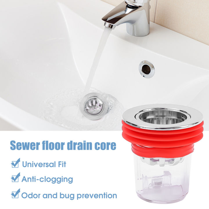 Toilet Magnetic Floor Drain Core Insect-proof and Odor-proof Floor ...