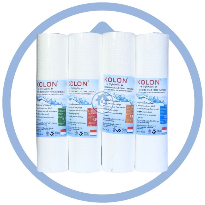 PP Spun KOLON / Filter Air Kotor / Cartridge Sedimen Filter / 10 Inch ...