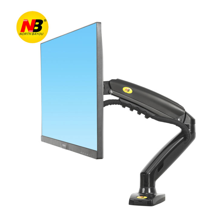 Bracket Arm Stand Meja Monitor LED LCD 17 24 27 30 Max 32 Inch Premium ...