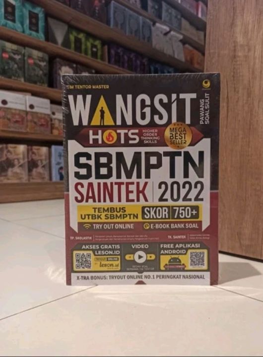 Buku Wangsit Pawang Soal Sulit Hots Utbk Sbmptn Saintek 2022