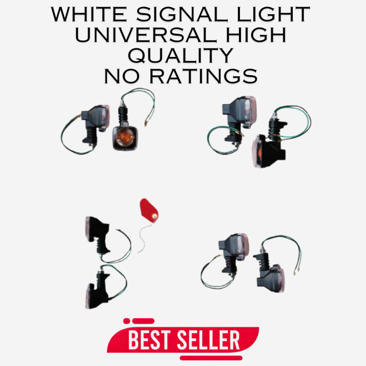MIO MXI 125 WHITE SIGNAL LIGHT UNIVERSAL HIGH QUALITY | Lazada PH