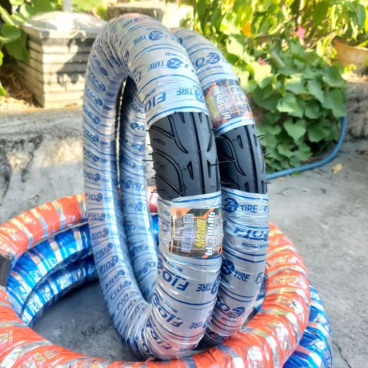 SEPASANG Ban Motor Matic Non Tubles Ukuran 80/90 Dan 90/90 Ring 14 Beat ...