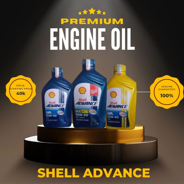 Oli Shell Advance Semua Varian 4t Matic 2t 100% Lolos scan Dan Asli ...