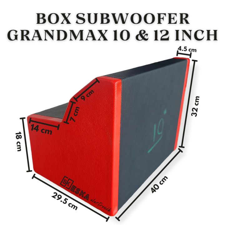 BOX Subwoofer Grandmax 10 inch 12 inch Box Grandmax AC Box Subwoofer ...