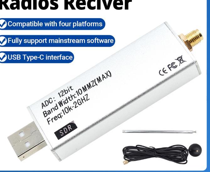 EG【Strong signal】RSP1 MSI SDR 10KHz-2GHz SDR Receiver 12-bit ADC ...