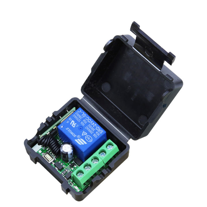 2200W DC12V single circuit Relay switch module+small chili RF433 remote ...