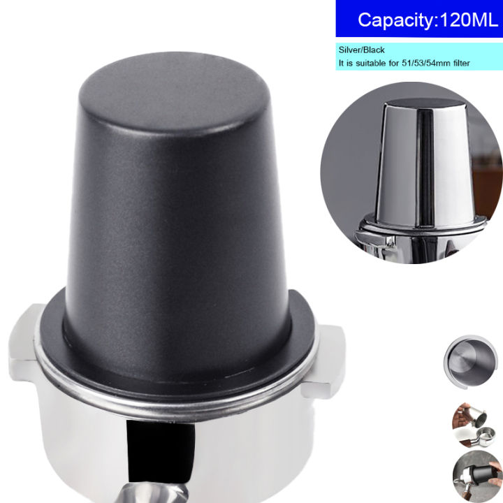 120ml 51mm 54mm 58mm Coffee Dosing Cup Stainless Steel Powder Feeder ...