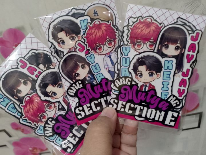 ANG MUTYA NG SECTION E (Chibi Version) / AMNSE Group Sticker Collection ...
