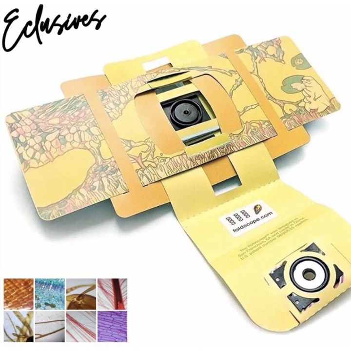 FOLDSCOPE The Paper Microscope Basic Kit 140 X Magnification | Lazada PH