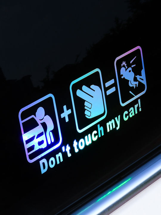 Car Stickers Glass Window Stickers Creative Personalized Text Don 'T ...