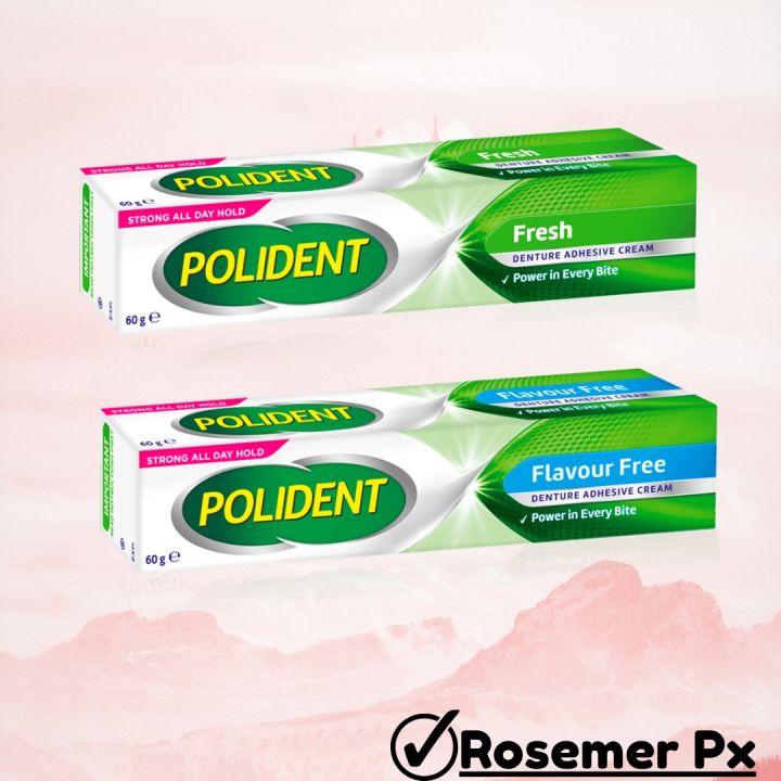 Polident Fresh Mint/Flavour Free 60g | Lazada PH