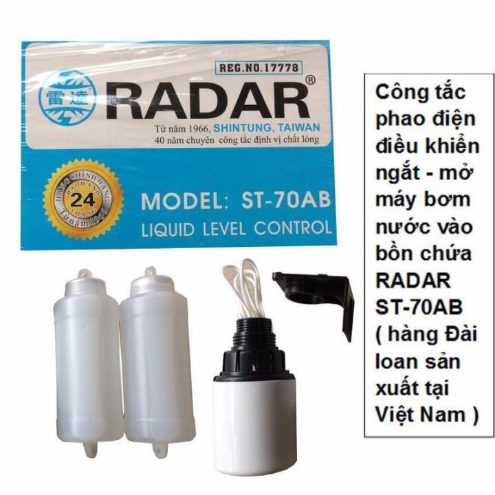 phao điện radar tự động điều khiển máy bơm nước lên bồn ( hàng cao cấp ...