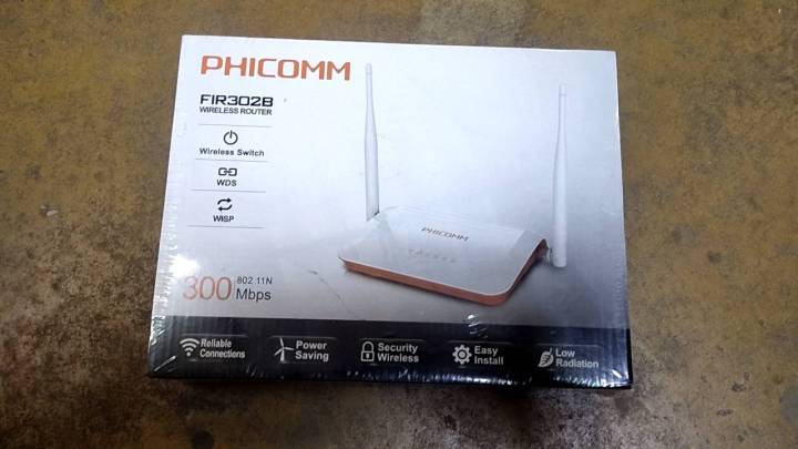 Phicom m wireless router รุ่น 302B ตัวขยายสัญญาณอินเตอร์เน็ตในบ้าน ...
