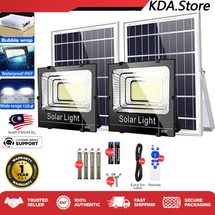 KDA Solar Outdoor Lights，no power consumption Electricity Saving，Home ...