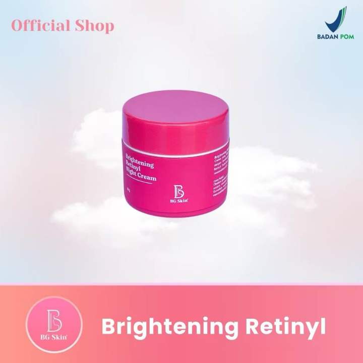 BRIGHTENING RETINYL NIGHT CREAM BG SKIN BEAUTY GLOW | Lazada Indonesia