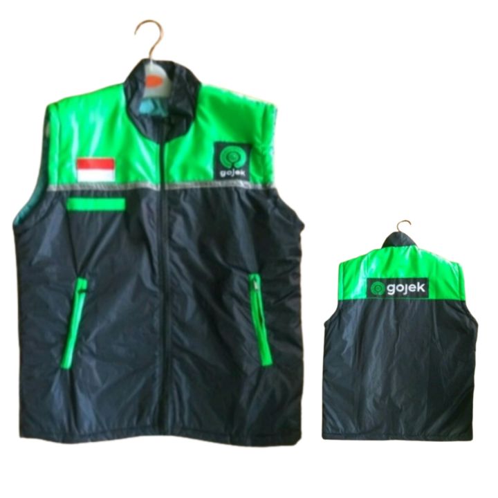 Rompi Gojek Warna Hitam Hijau | Lazada Indonesia